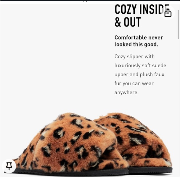 Sorel | Shoes | New Sorel Gomail Run Animal Print Slippers | Poshmark